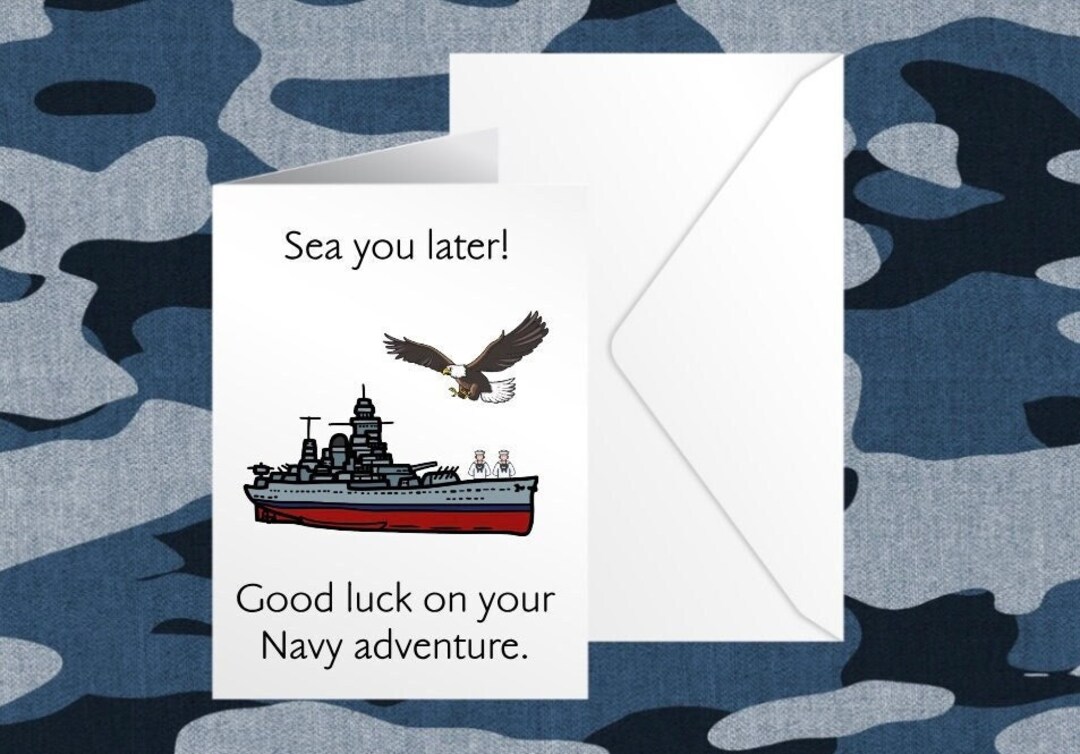 Navy Recruitment Greeting Cards,congratulations on Joining the US Navy ...