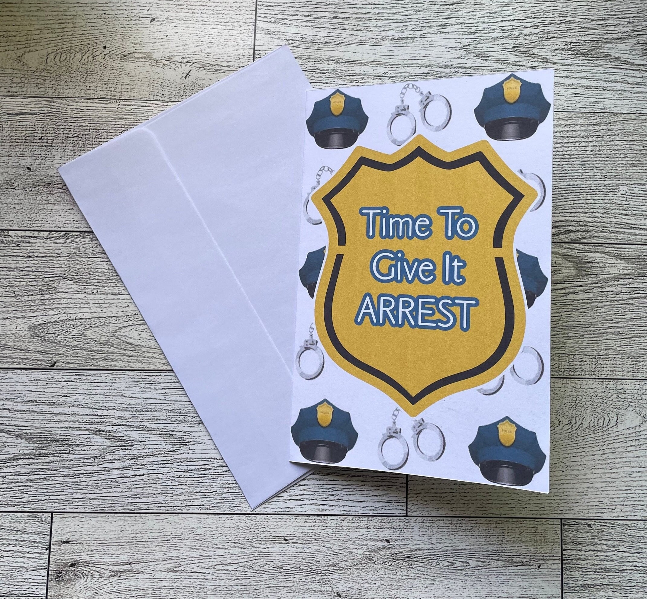Retirement Card for Cop,law Enforcement Retirement Card Messages,police ...