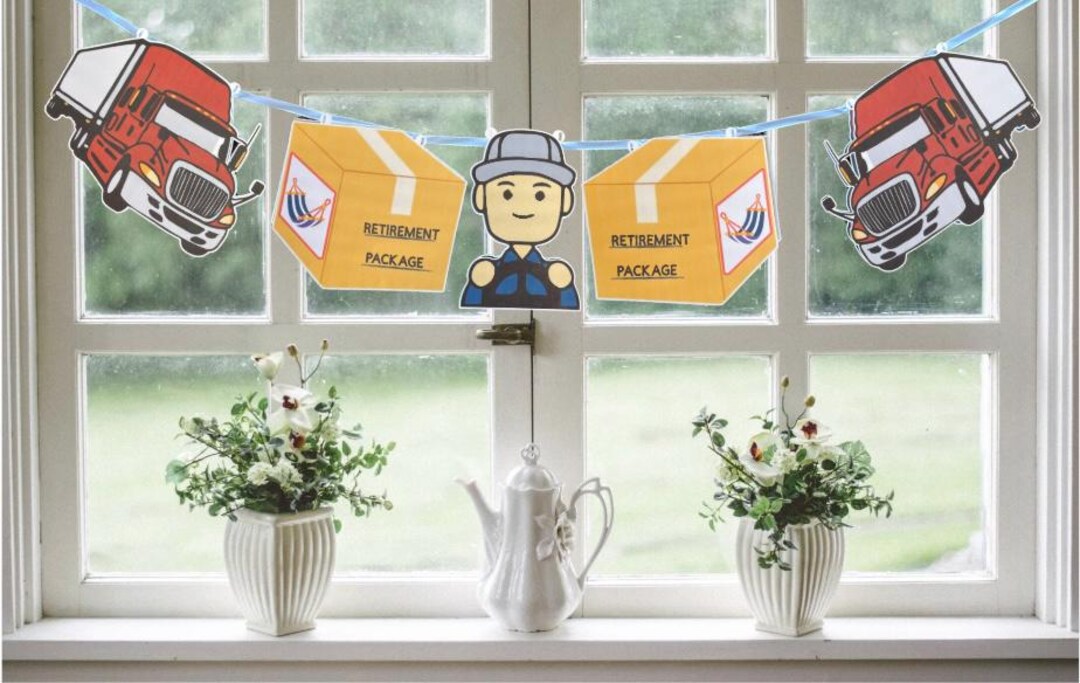 Customizable Semi Truck Banner,birthday Retirement Semi Truck Banner ...