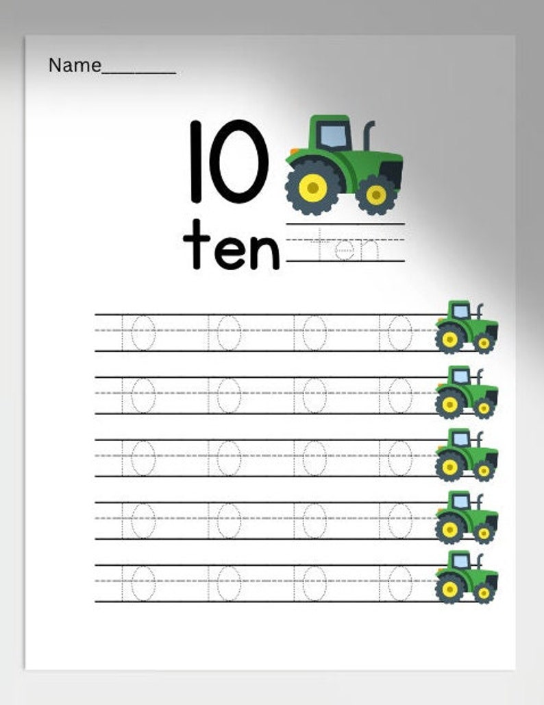 Printable Tracing Numbers 1-20, Preschool/kindergarten Tracing Numbers ...
