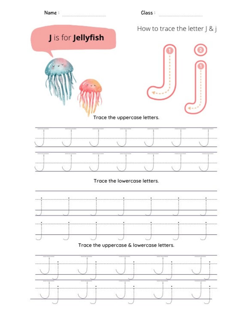 26 Alphabet Worksheets Printable Worksheets 26 Letter Worksheets ABC ...
