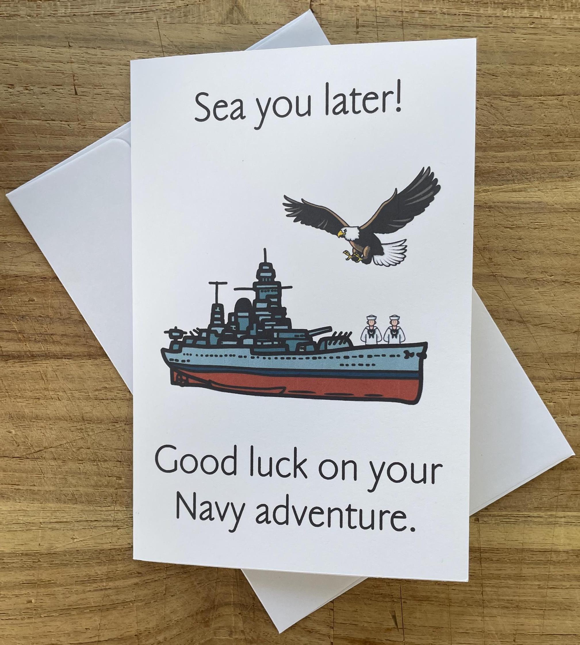 Navy Recruitment Greeting Cards,congratulations on Joining the US Navy ...