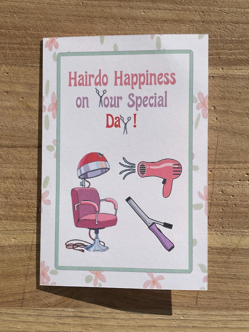 Hair Stylist Birthday Cards, Stylist Special Occasion Cards,funny ...