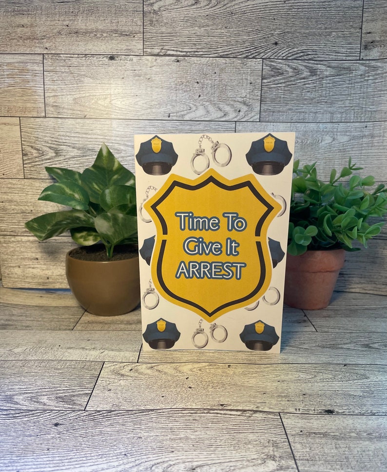 Retirement Card for Cop,law Enforcement Retirement Card Messages,police ...