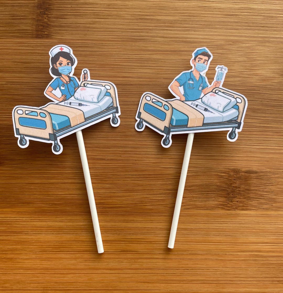 Nursing Graduation Cupcake Toppers,nurse Appreciation Day Gifts,nurse ...