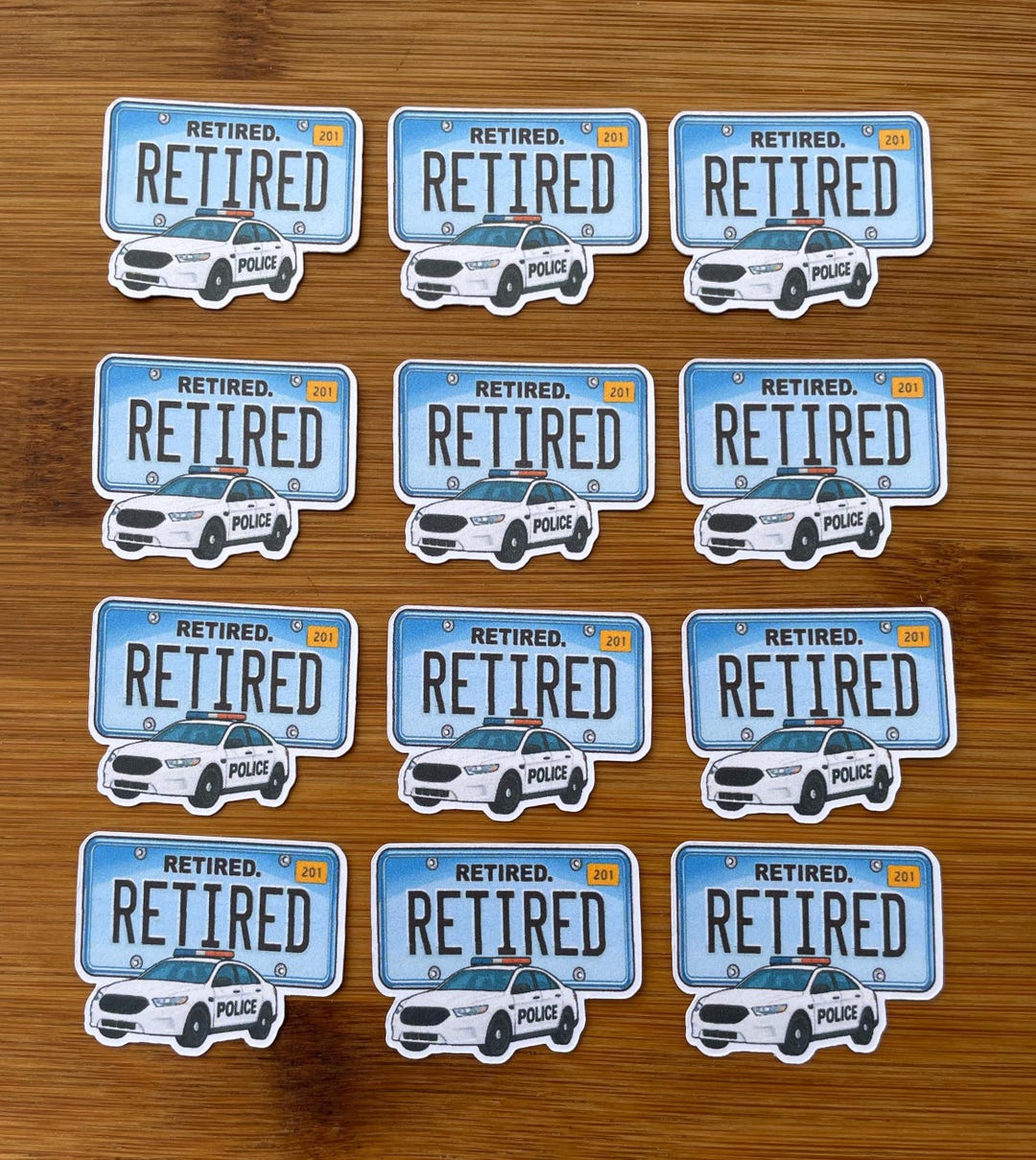 Police Retirement Confetti,retirement Party Decorations Police,police ...