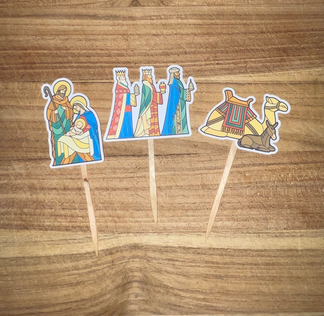 Nativity-themed Party Supplies,christian Christmas Decorations,nativity ...