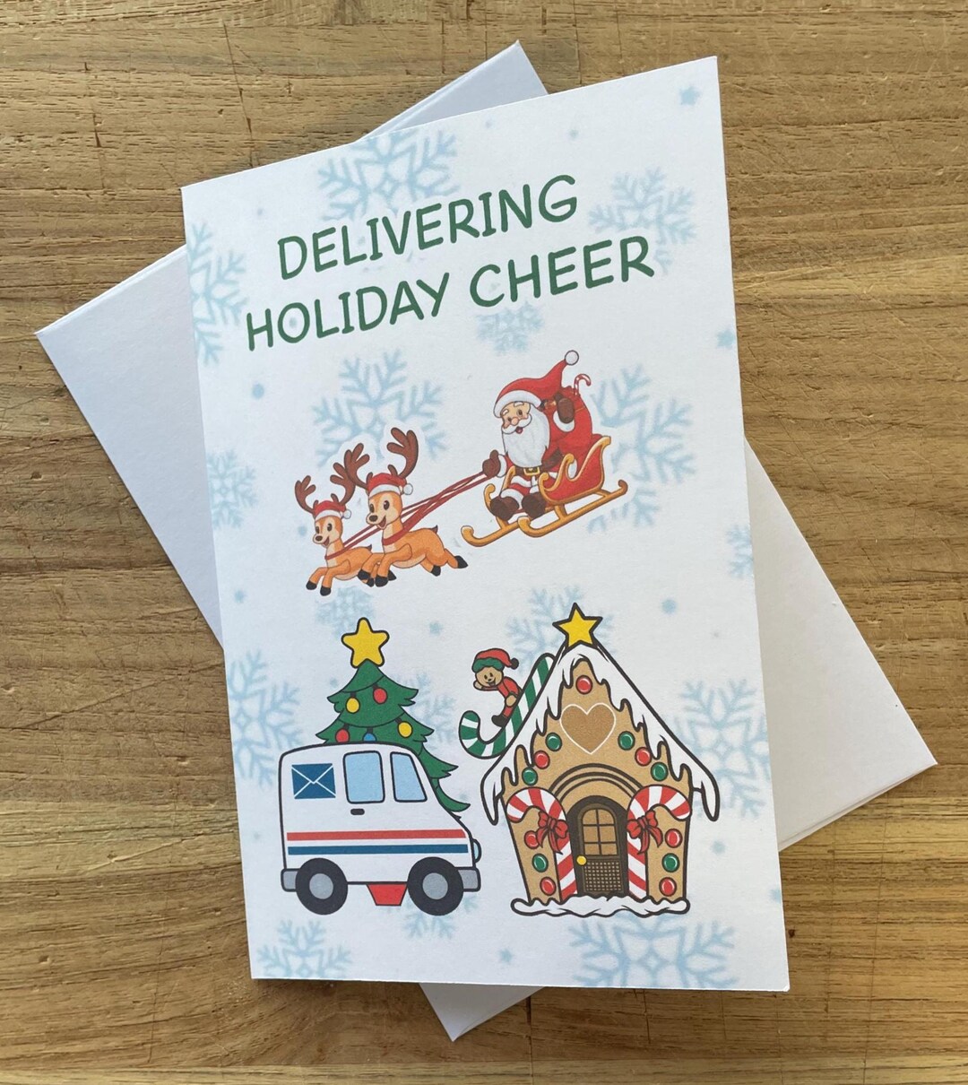 Christmas Cards for Mailmen,mail Carrier Christmas Cards,holiday Cards ...