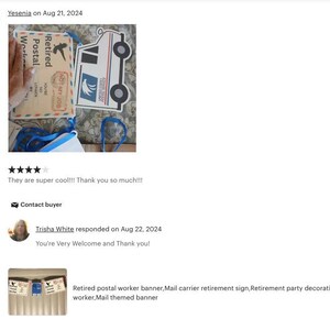 Retired Postal Worker Banner,mail Carrier Retirement Sign,retirement ...