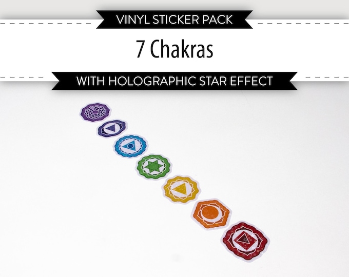 Chakra Symbol Decals, Chakra Stickers, Fabric Wall Decals, Chakra Wall ...