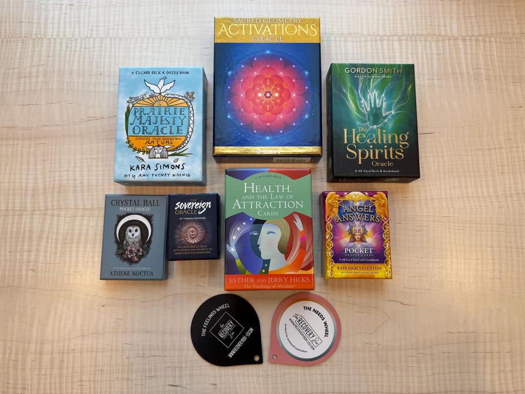Oracle Deck Bundle – 7 Oracle Card Decks Lot – Prairie Majesty ...