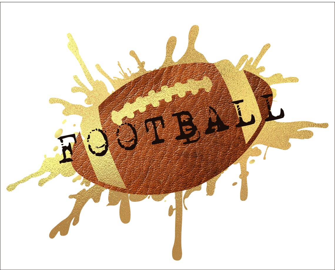 Football Splatter Png Jpg PNG Digital Download - Etsy