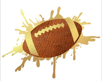 Splatter Football Png - Etsy