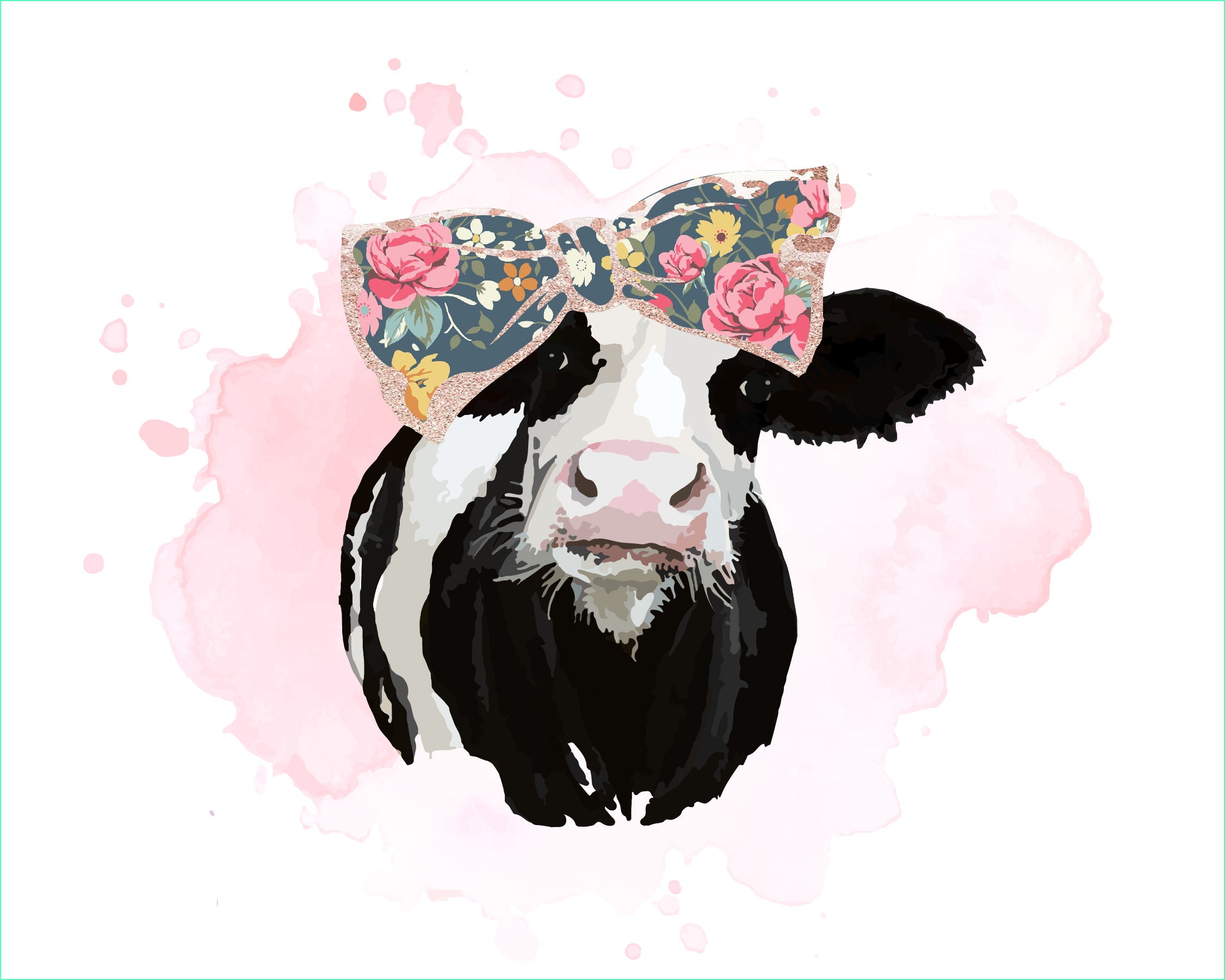 Heifer PNG Cow Silhouette, Instant Download, Digital File, Sublimation ...