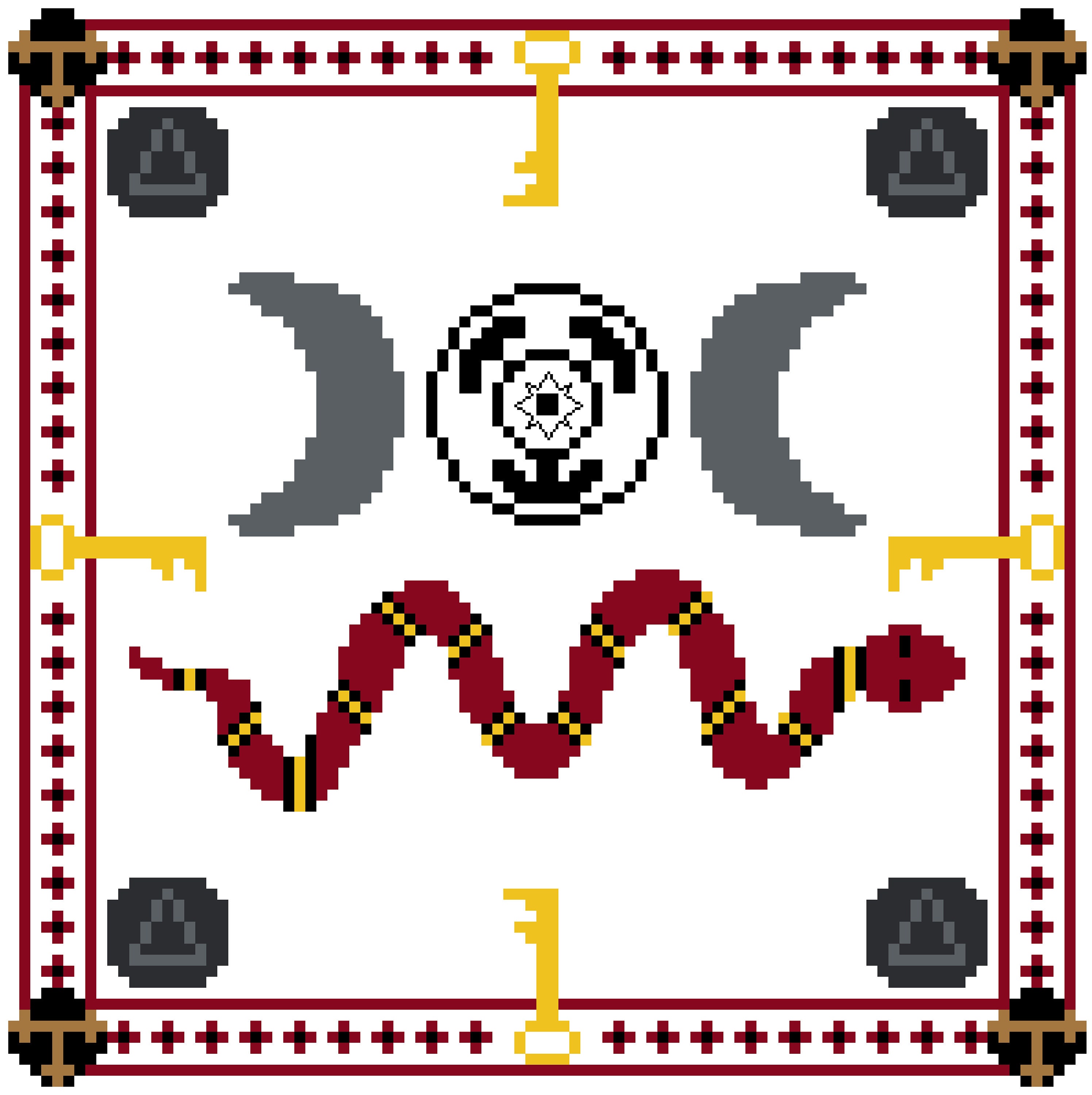 Hecate Cross Stitch Pattern - Goddess Series - Greek Goddess Hecate ...