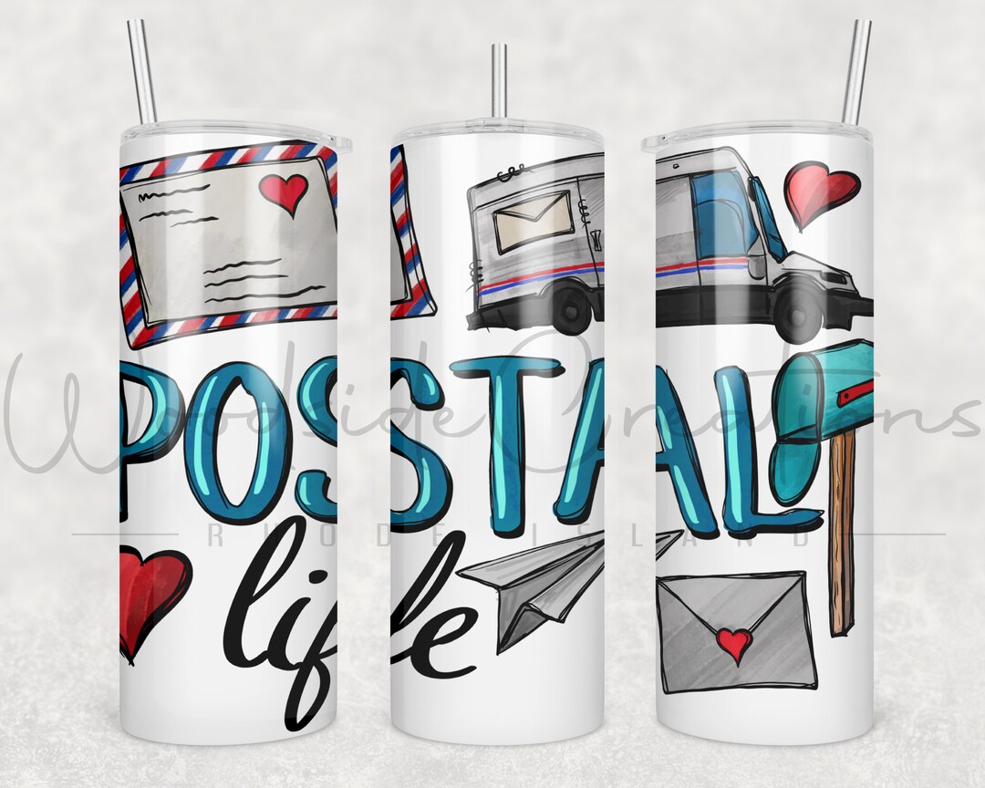 Postal Worker 20 Oz Sublimation Tumbler - Etsy