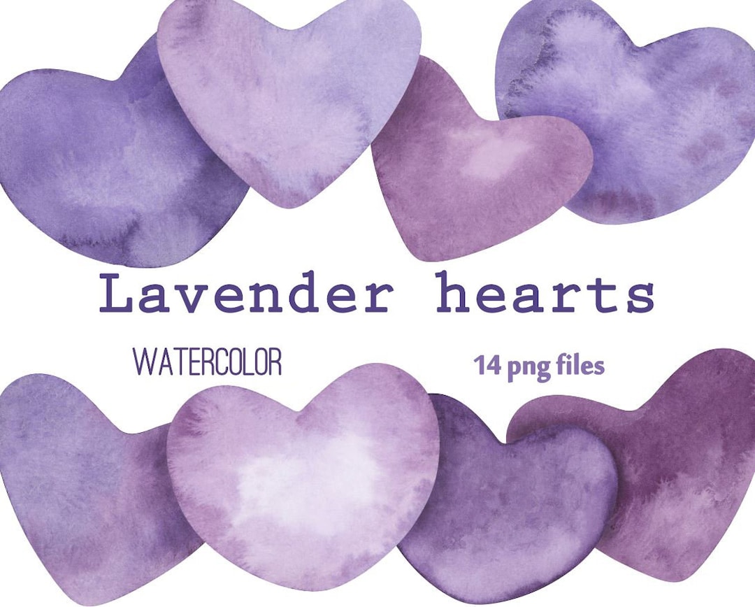 Lavender Hearts Love Png Lilac Hearts Mothers Day Heart Png Heart ...