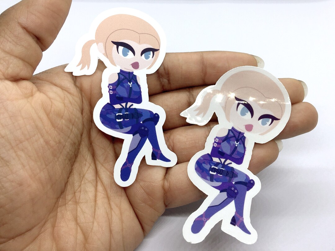 Nina Sticker Tekken Anime Vinyl Stickers Kawaii Sticker - Etsy