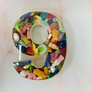 Sweet Filled Number, Plywood Birthday Sweets, Halal Vegan Pick N Mix ...