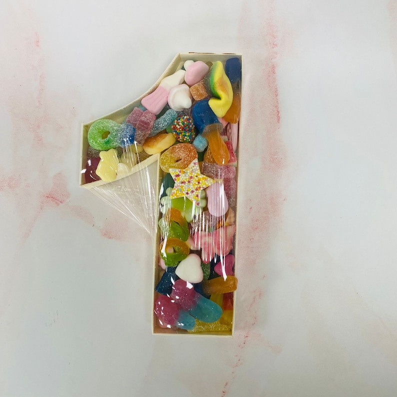 SWEET FILLED NUMBERS! Choose Your Number. Haribo, Birthday Sweets, Pick ...
