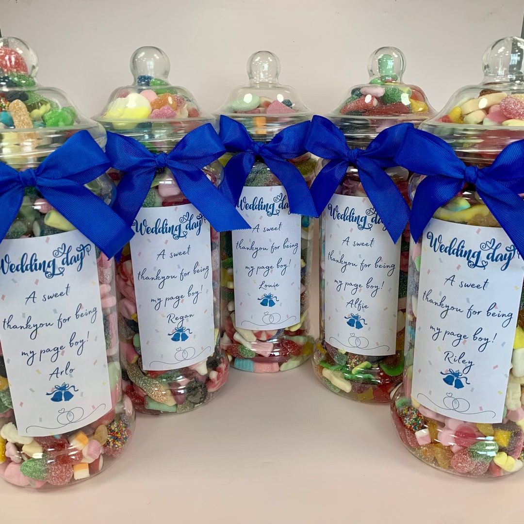GIANT SWEET JAR Personalised Pick N Mix Jar. 1.8kg of Sweets. Classic ...