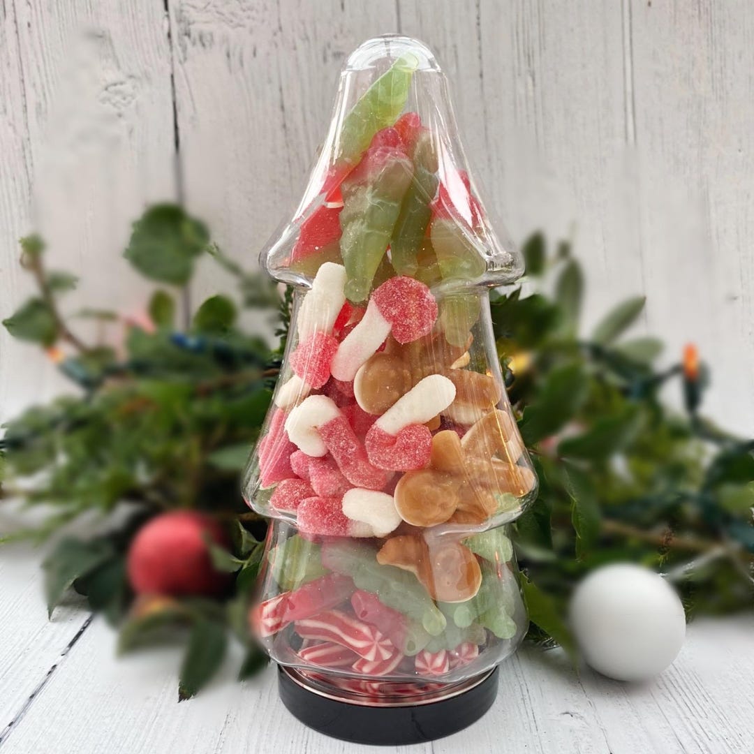 Christmas Tree Sweet Jar, Secret Santa Gifts, Gifts for Him, Gifts for ...
