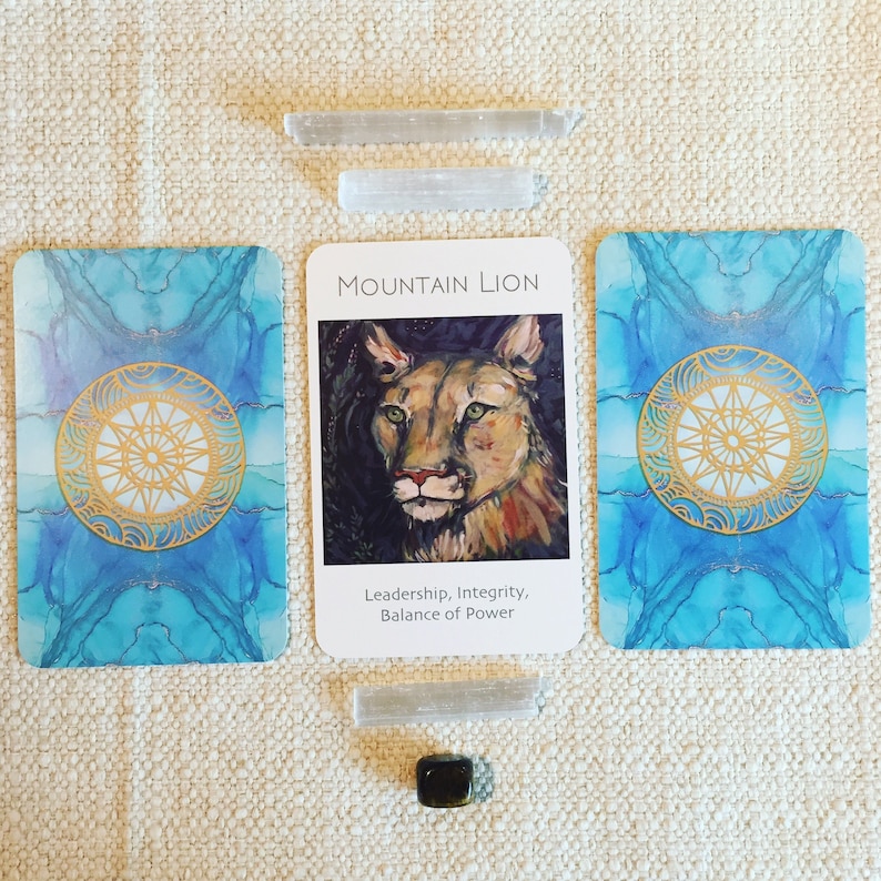 Wildlife Wisdom Oracle Deck - Etsy
