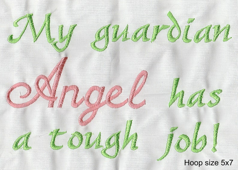 Angel Wings and Scripture Embroidery - Etsy