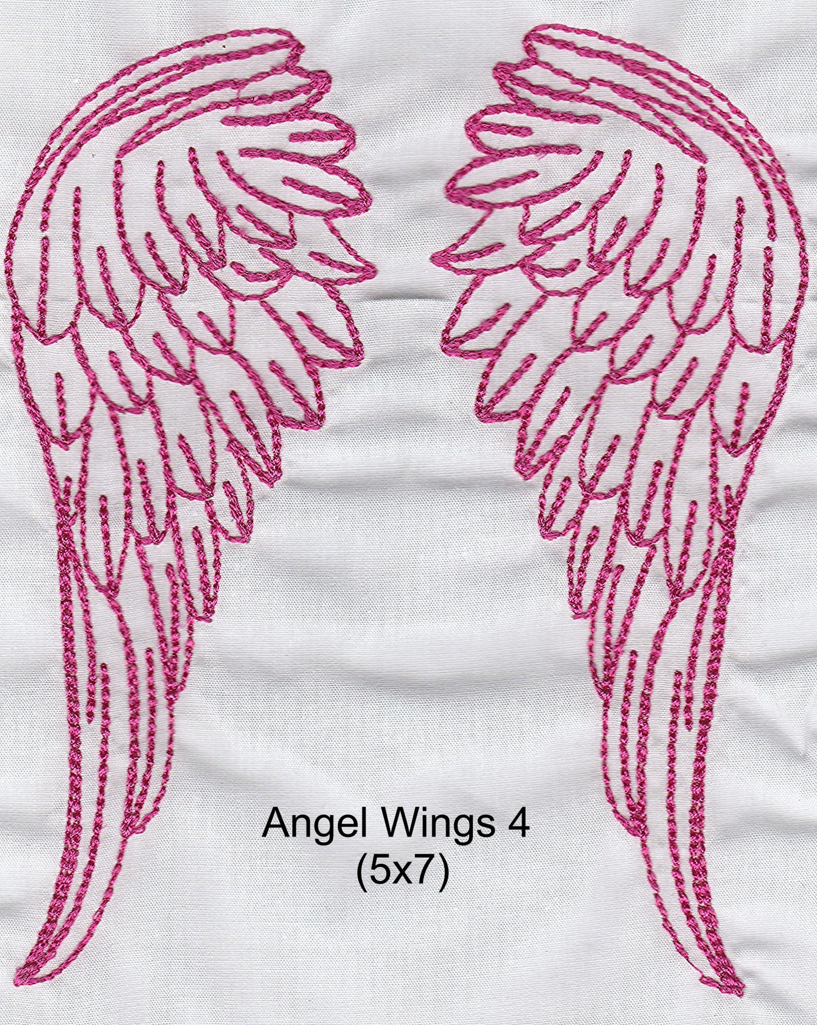 Angel Wings and Scripture Embroidery - Etsy