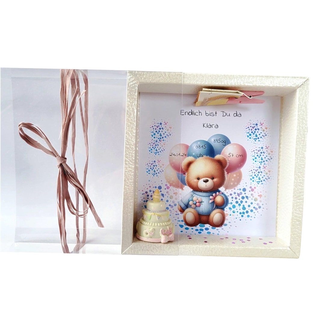 Baptism Money Gift Packaging Personalized - Etsy