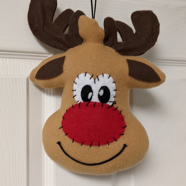 Stuffed Reindeer - Etsy