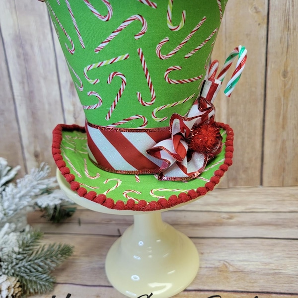 Candy Cane Hat - Etsy
