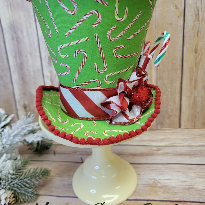 Candy Cane Hat - Etsy