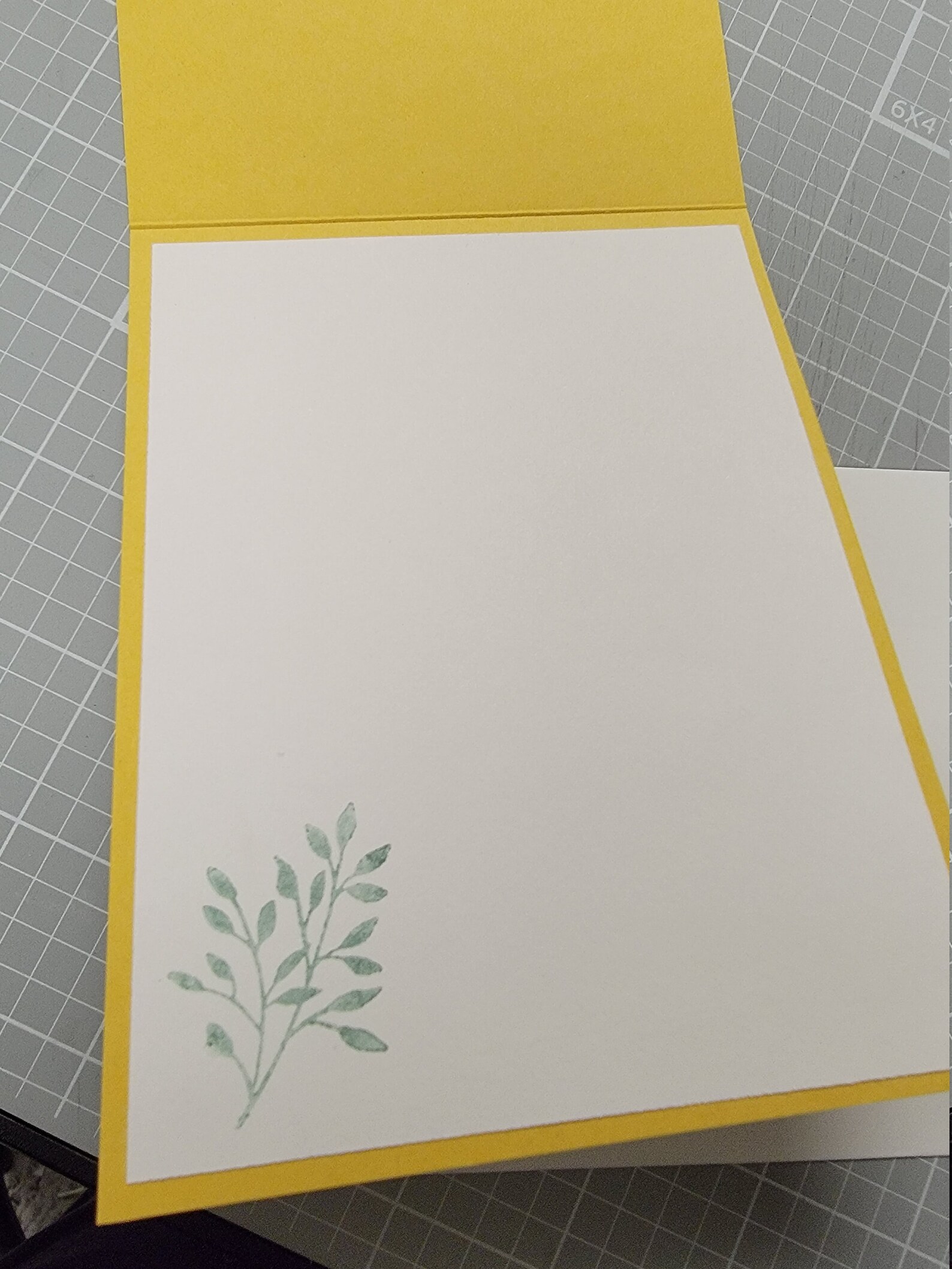 Hello Friend Note Cards Set of Six , Handmade, Stampin' Up, Daffodil ...