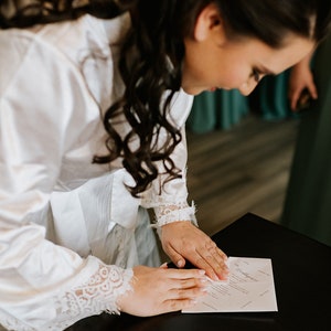 Wedding Fortune Teller Place Card, Retro Trivia Fortune Teller ...