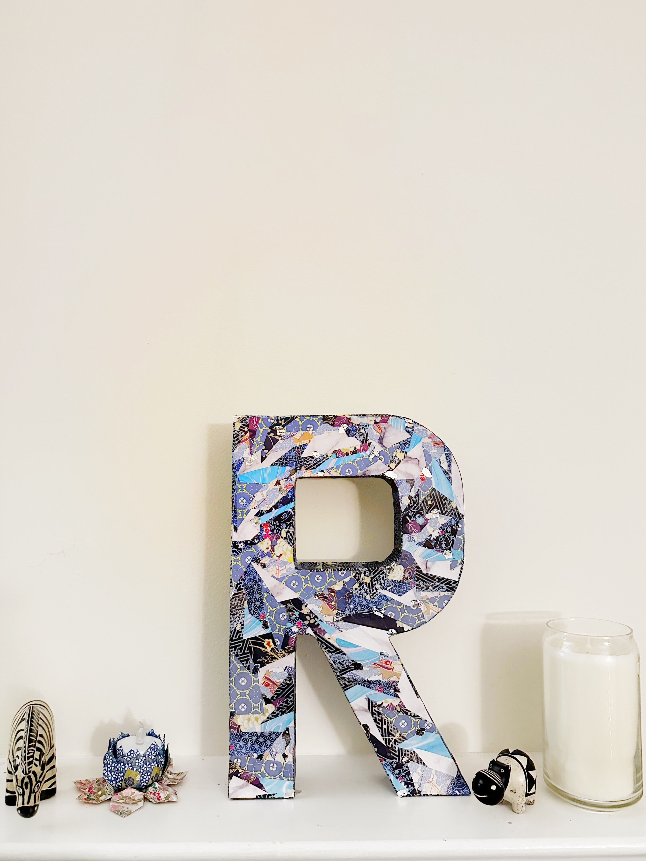 Custom Origami Collage Word Art 9 Letter Decor for - Etsy Australia