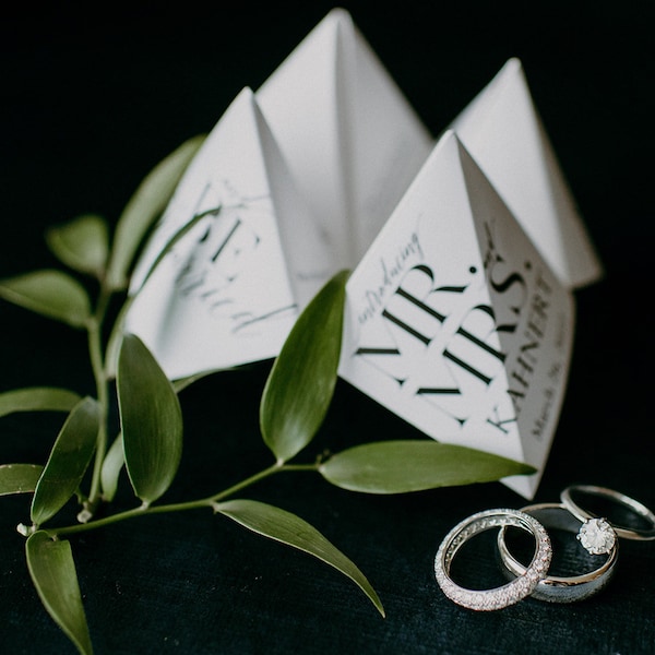 Origami Place Card - Etsy