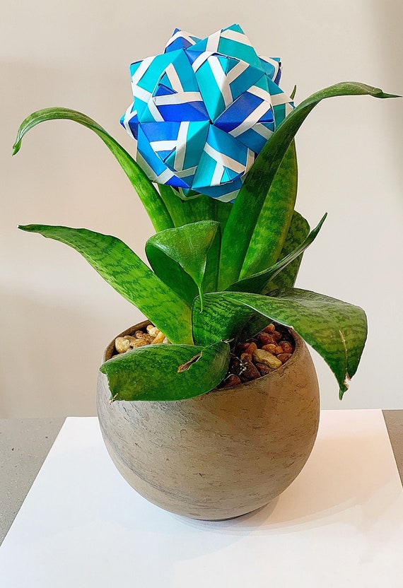 Colorful Ornament Origami Polyhedron Ball Ornament | Etsy