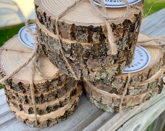 Wood Drink Coasters | Etsy