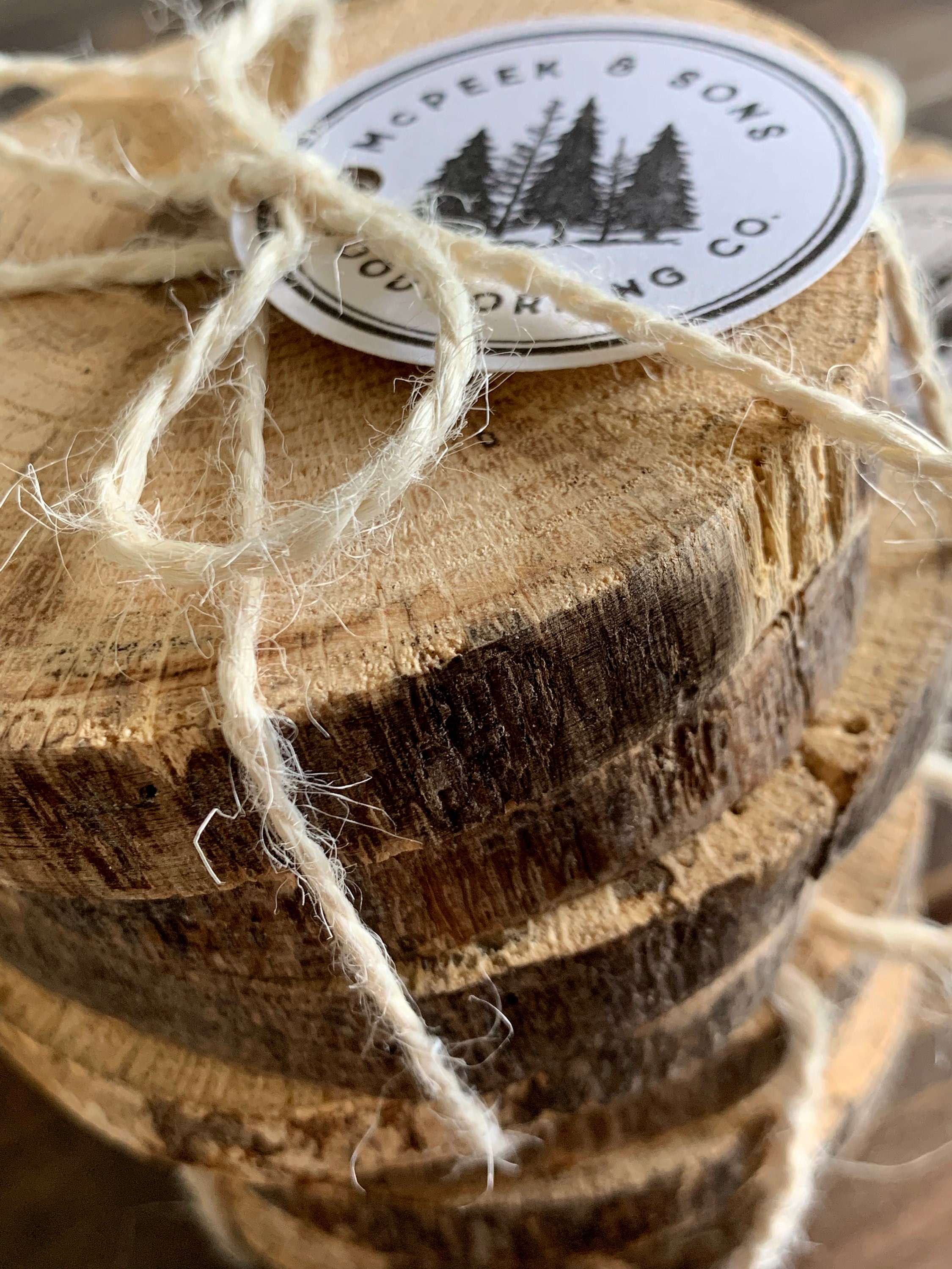 Wood Coaster Reclaimed/Recycled Wood Coaster Reclaimed Wood | Etsy