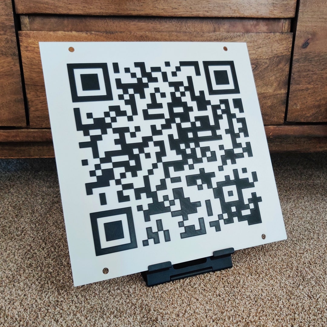 Pretty Big QR Code 15 Custom Sign for Your Booth, Business, or Home ...