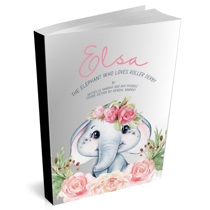 Elsa the Elephant Who Loves Roller Derby *signed Book* - Etsy