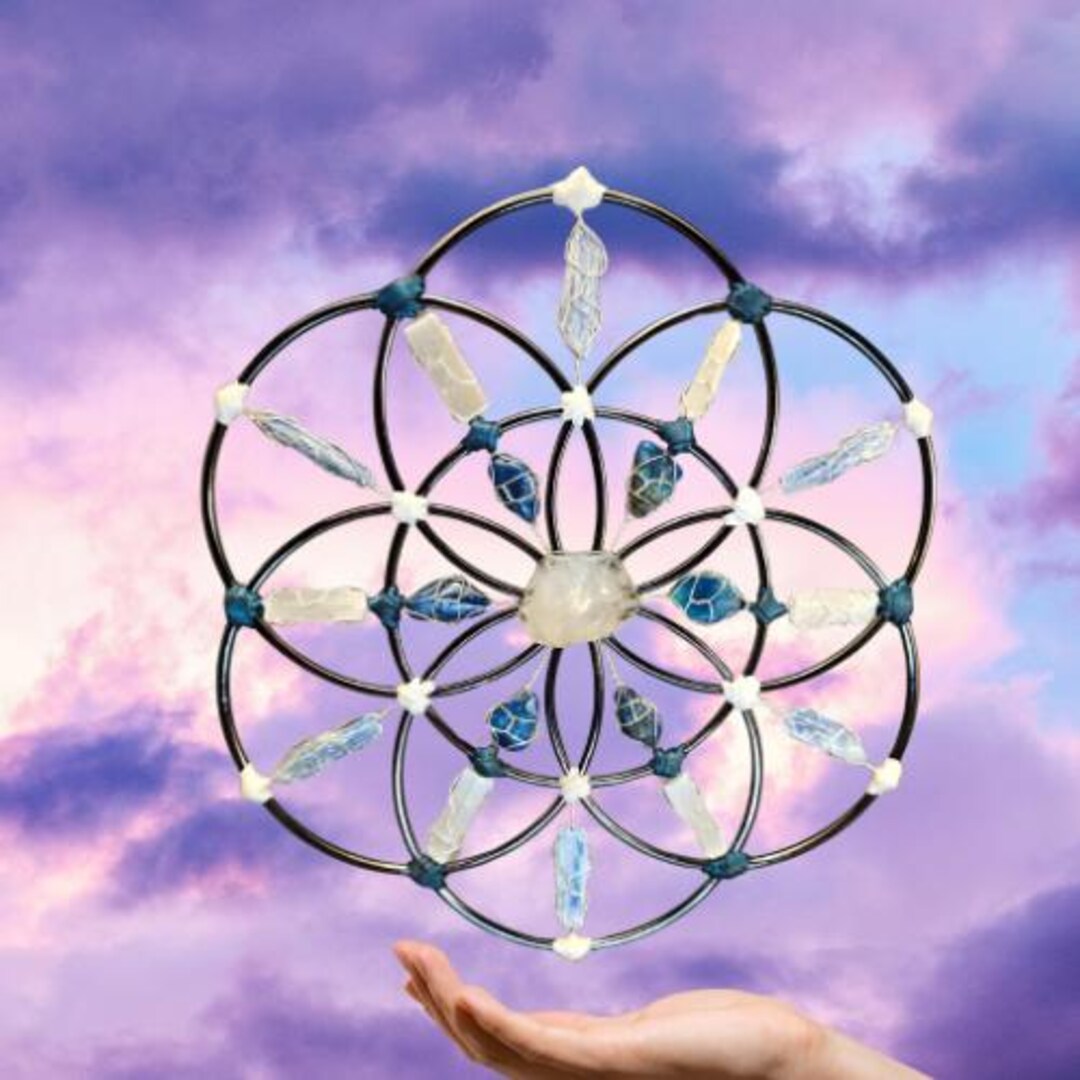 Spirit Guide ~ Dimensional Crystal Grid - Etsy