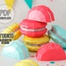 Macaron Sculpture on the Wall Cupcake Low Poly Papercraft PDF | Etsy