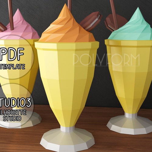 Cheese Papercraft Low Poly Printable DIY Template PDF 3d - Etsy