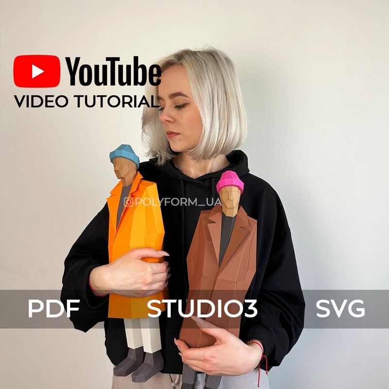 Papercraft Human - Etsy