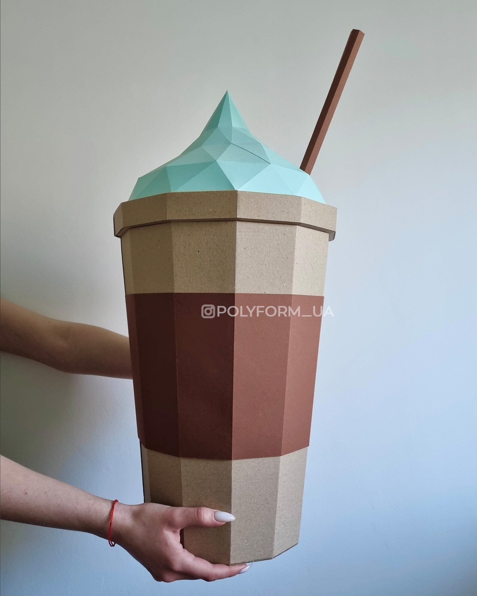 Coffee Low Poly Drink Cup Papercraft PDF Template Paper Food - Etsy