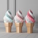 Giant Ice Cream Set Low Poly Papercraft PDF Template DIY FOOD - Etsy