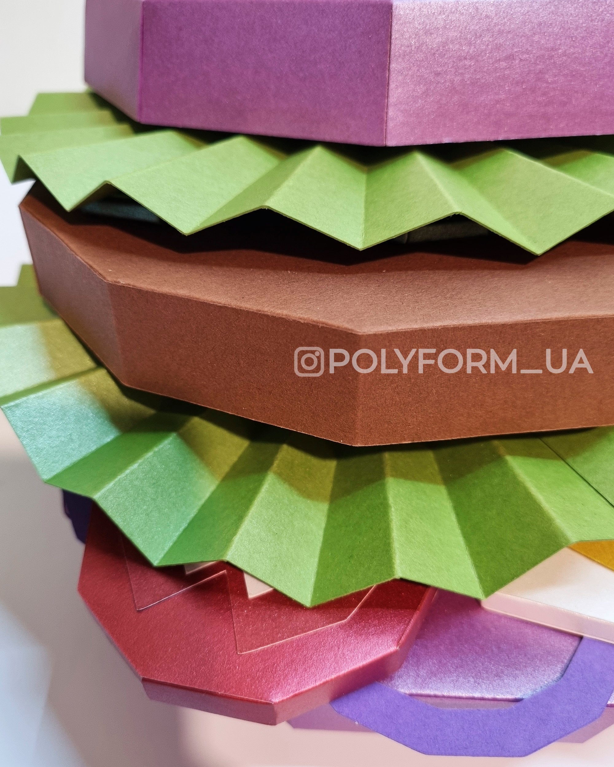 Burger Food Low Poly Papercraft svg PDF Vorlage - Etsy.de
