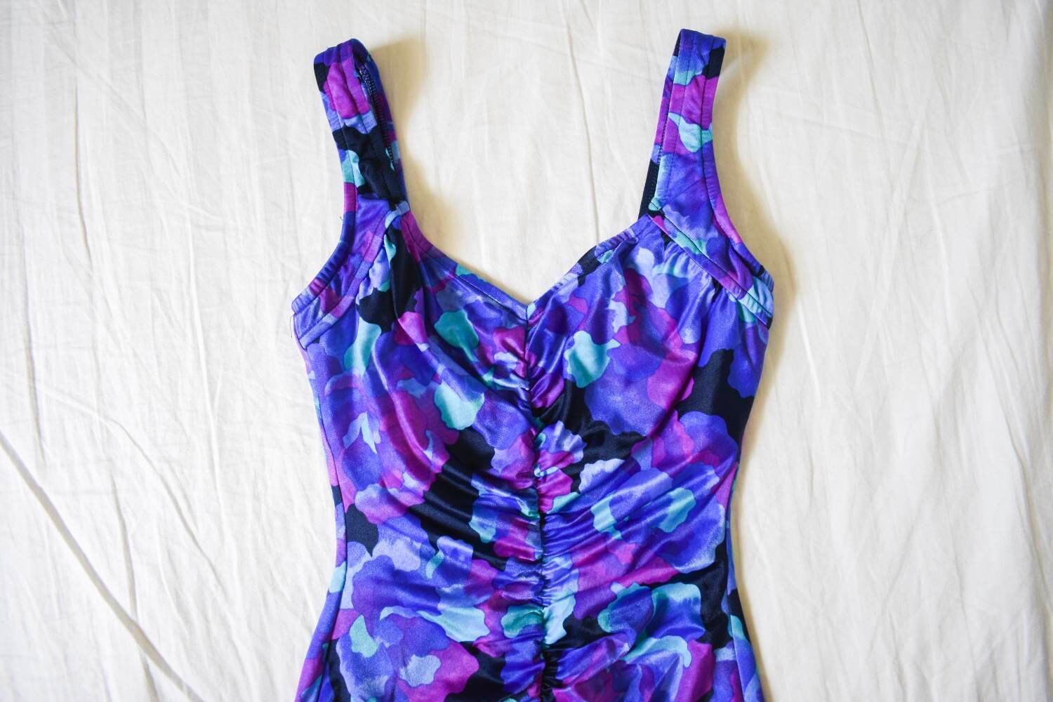 70s 80s Funky Retro Vintage One Piece Swimsuit | Retro Swimwear | 70s ...